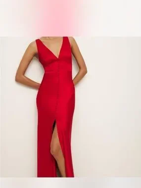 Reformation | Dresses | Reformation Red Maxi Dress | Poshmark